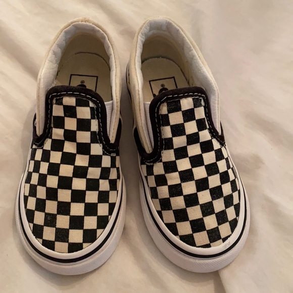 Vans | Shoes | Vans Checkered Old School Slides | Poshmark